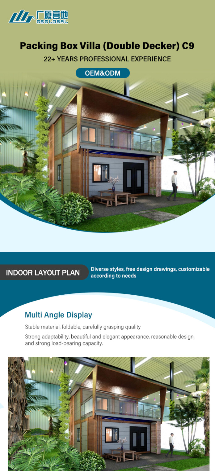 GS GLOBAL Flatpack Container Villa (Double Decker) C9